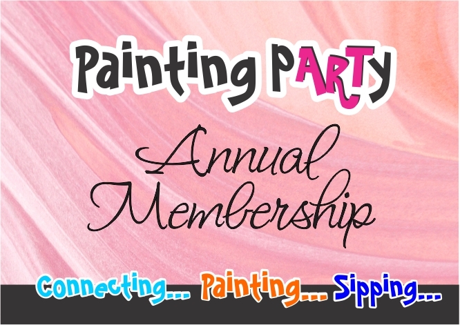 Painting Party Membership - Event Booking - Painting pARTy