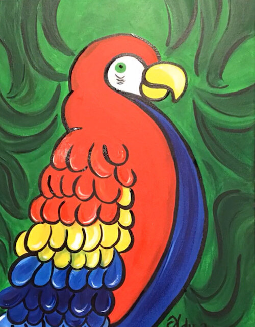 Parrot PCYC Edmonton - Event Booking - Painting pARTy